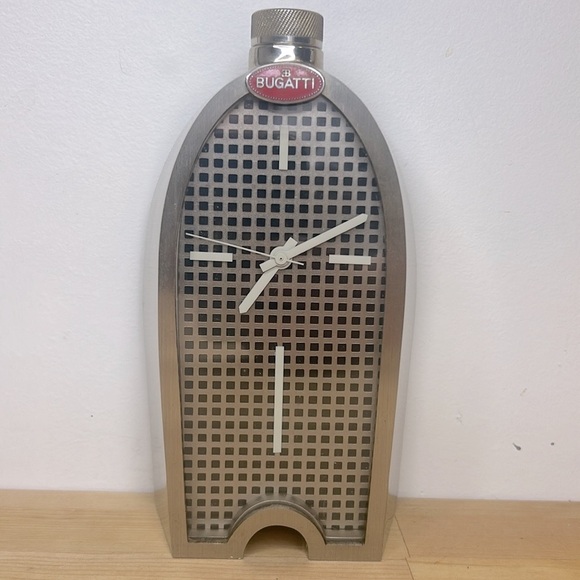 Bugatti | Wall Decor | Bugatti Rare Vintage Black And Silver Radiator ...